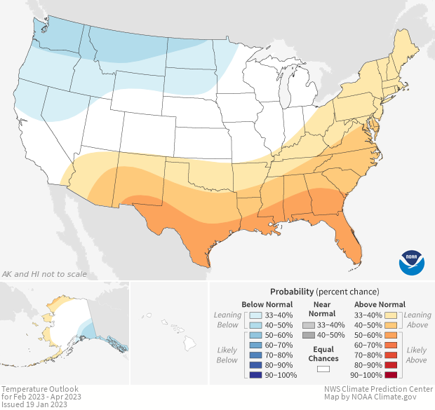 Temperature - Three-Month Outlook | NOAA Climate.gov