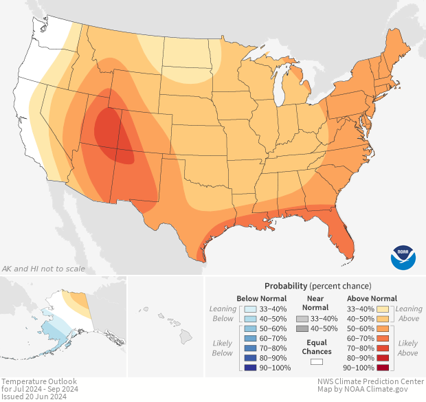 Temperature - Three-Month Outlook | NOAA Climate.gov