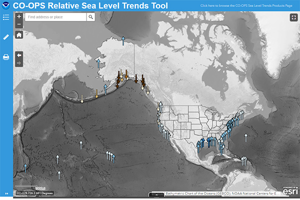 Images and Media: Maps&Data_Tools&Interactives_CO-OPS-Sea-Level-Trends ...