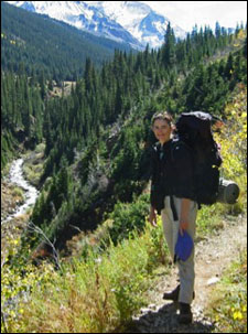Images and Media: Andrea_Ray_hiking.jpg | NOAA Climate.gov