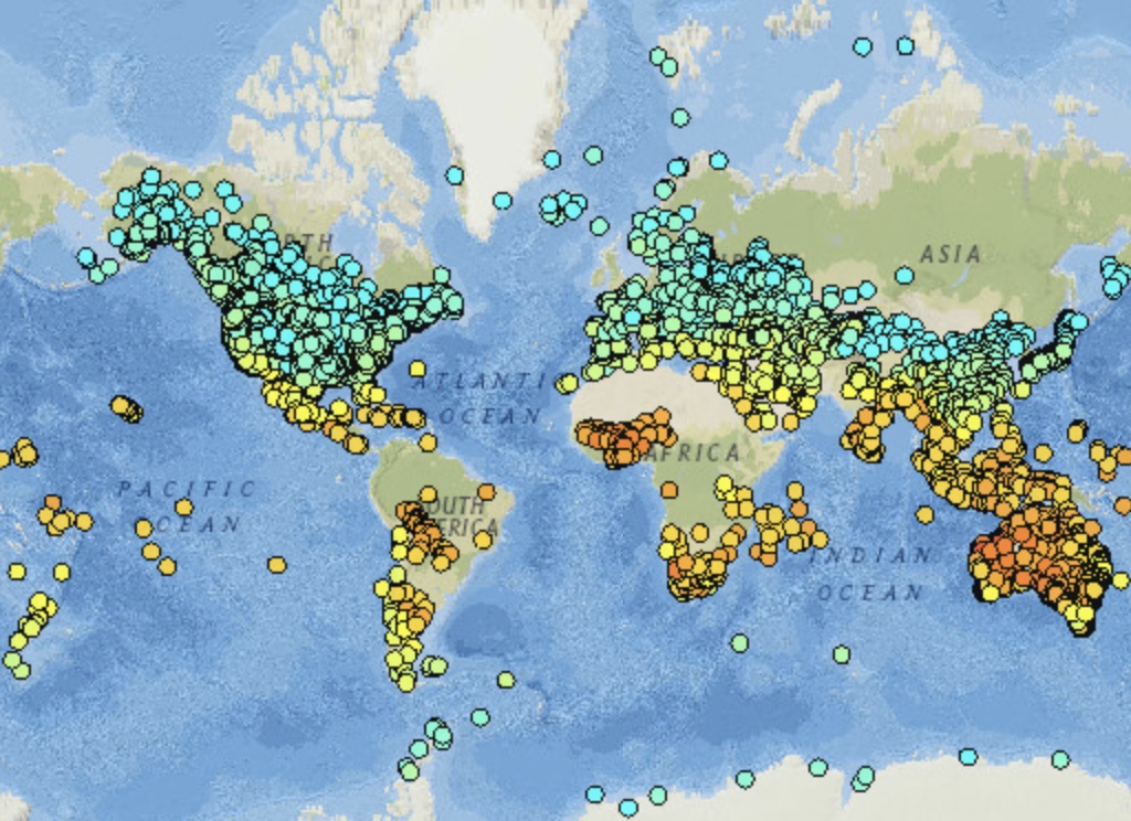 NCEI Map Viewer Application - Data Locator | NOAA Climate.gov