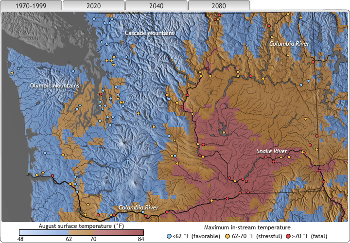 Warming climate will add to habitat woes for Pacific NW salmon | NOAA ...