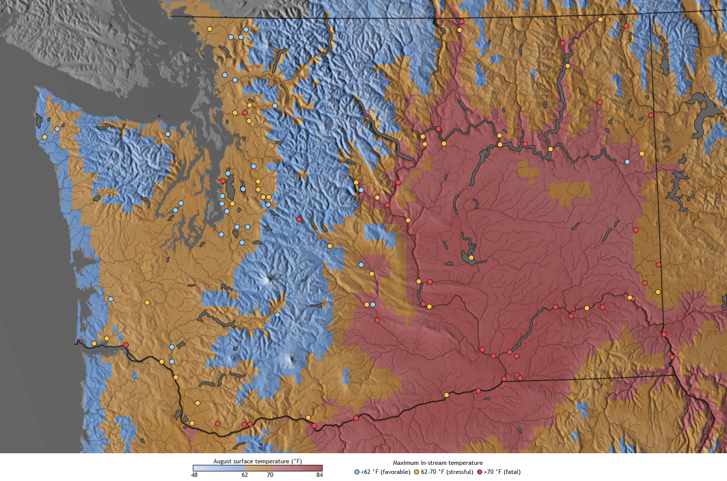 Warming climate will add to habitat woes for Pacific NW salmon | NOAA ...