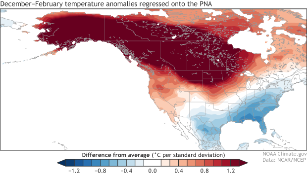 The Pacific-North American Pattern: the stomach sleeper of the ...